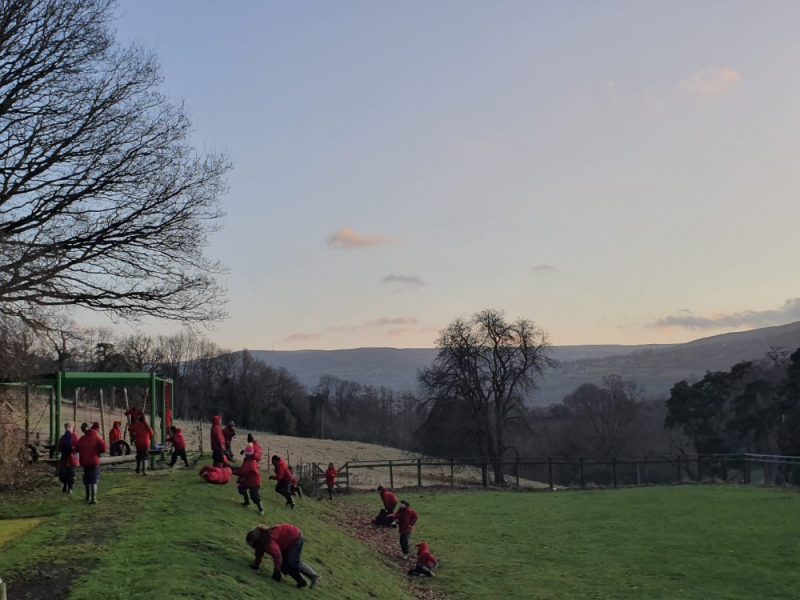 St Aidan's Primary School | Purple class exploring the grounds of ...